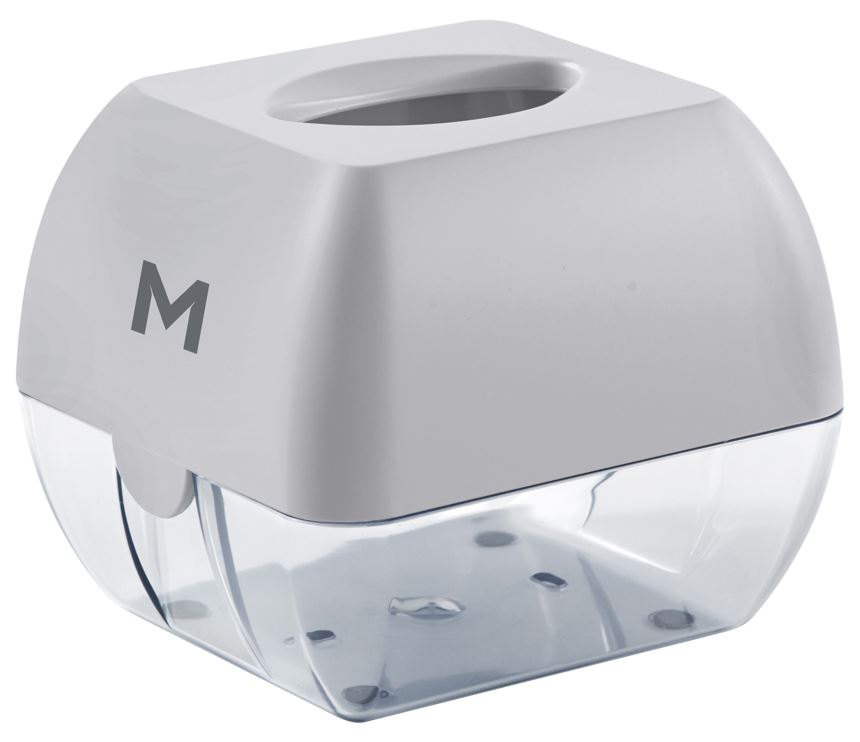Cube Tissue Dispenser - Silver, 90 Sheet Capacity (1) *Wall Mountable ...