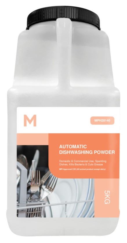 Automatic Dishwashing Powder - White, 4.0kg Refill Bottle (2) | LMD B2B